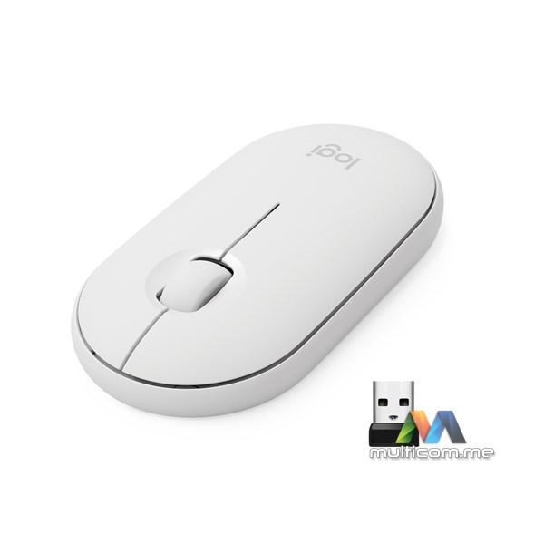 Logitech Pebble M350 (Bijeli) - Multicom Retail Podgorica