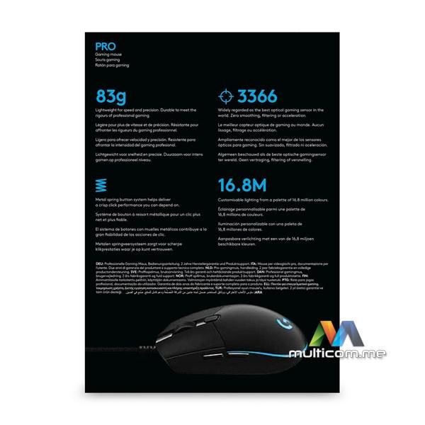 Logitech G Pro Black - Multicom Retail Podgorica